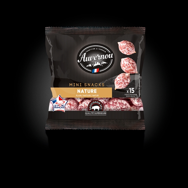 Mini saucisson sec : produit de snacking Auvernou | Sapresti Traiteur
